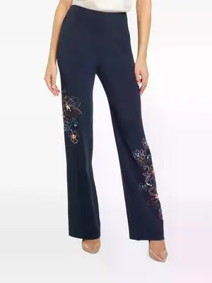 Cinq À Sept Kingsley Blooming Linework Trousers