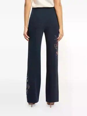 Cinq À Sept Kingsley Blooming Linework Trousers