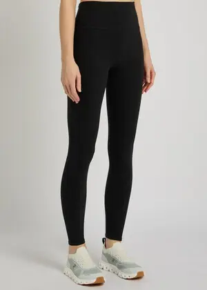 Vuori Clean Elevation Stretch-jersey Leggings - Black