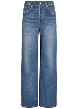 Rag & Bone Denim Print Terry Sweatpants