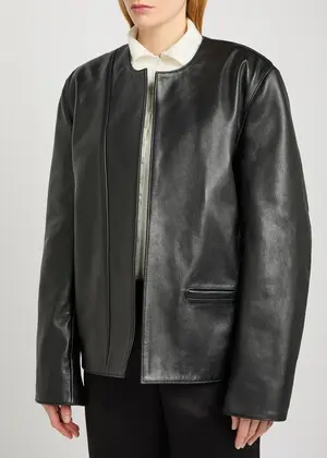 TOTEME Quilted Leather Jacket