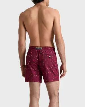 Vilebrequin Embroidered Swim Trunks - Red