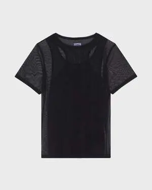Vilebrequin Tulle T-shirt With Integrated Tank