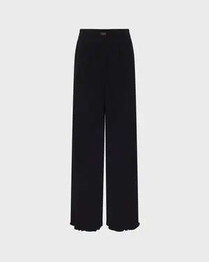 Vilebrequin Tulle Wide-leg Pants - Black