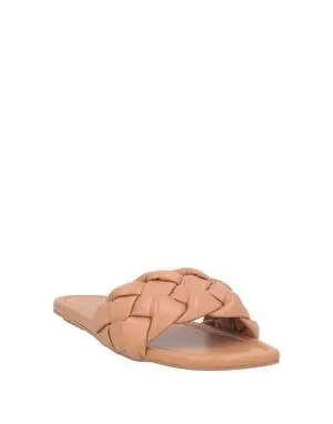 STUART WEITZMAN Leather Slide Sandals