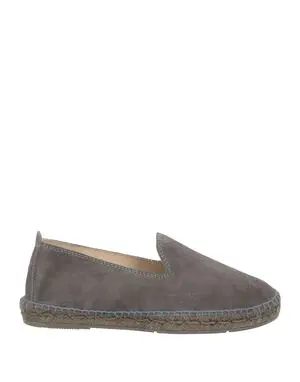 Manebí Leather Espadrilles - Grey