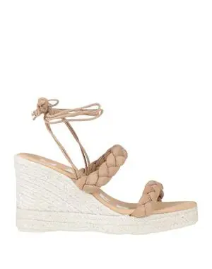 Manebí Espadrille Wedges - Beige