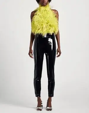 Elisabetta Franchi Skinny Patent-effect Pants