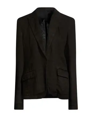 120% Lino Single-breasted Linen Blazer