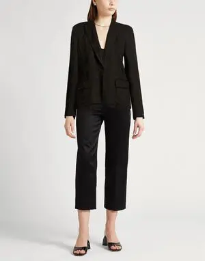 120% Lino Single-breasted Linen Blazer