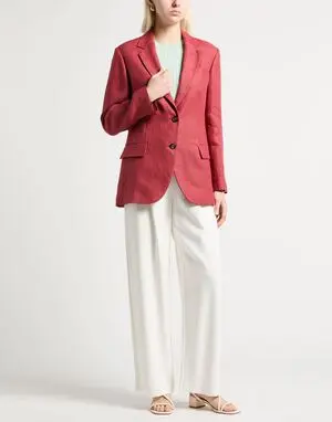 Brunello Cucinelli Single-breasted Blazer In Hemp And Linen