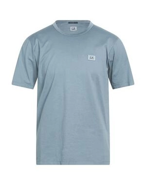 C.P. COMPANY C. P. Company Man T-shirt Black Size S Cotton Blue