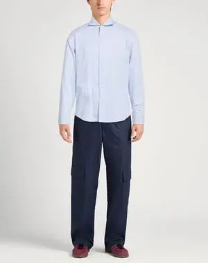 MANUEL RITZ Shirt Size Cotton - Blue