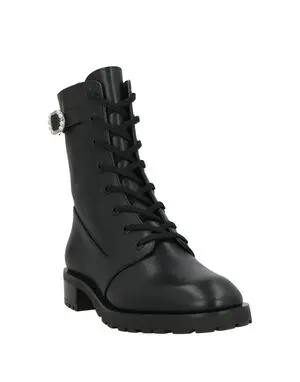 STUART WEITZMAN Ankle Leather Combat Boots