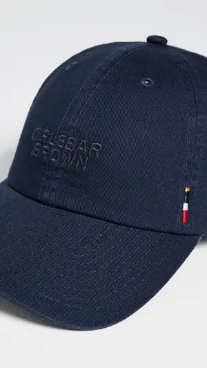 Orlebar Brown Barney Baseball Cap - Night Iris