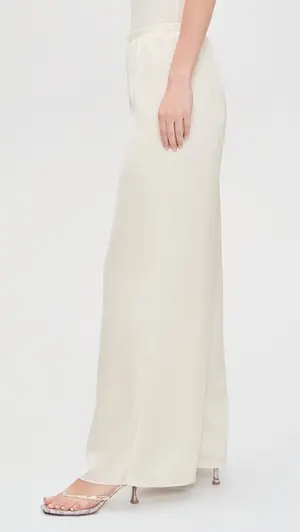 FAVORITE DAUGHTER Satin Wide Leg Pants
