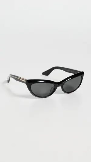 Oliver Spencer X Khaite 1963c Sunglasses - Black/grey