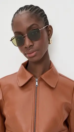 Jacquemus Round Metal Sunglasses