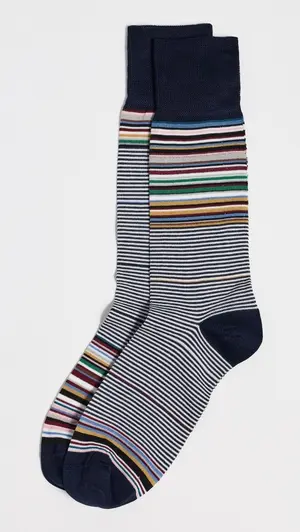 Paul Smith Signature Socks - Navy