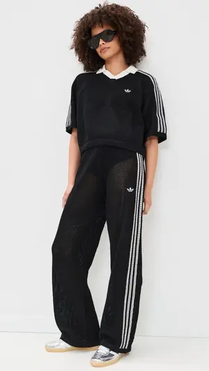 Adidas Crochet Track Pants