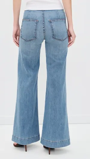 ASKK NY Brick House Wide Leg Jeans