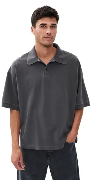 Agolde Button Down Polos For Men