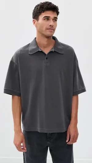 AGOLDE Curren Polo Shirt - Connection