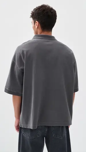 AGOLDE Curren Polo Shirt - Connection