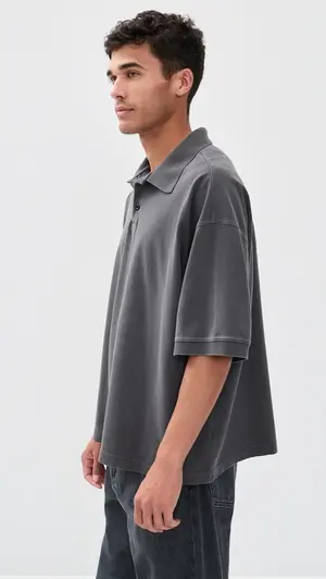 AGOLDE Curren Polo Shirt - Connection