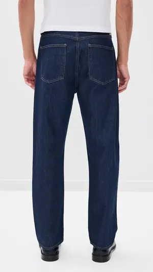 AGOLDE 90s Relaxed" Straight Leg Jeans - Rinse