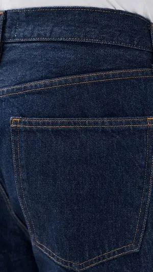 AGOLDE 90s Relaxed" Straight Leg Jeans - Rinse