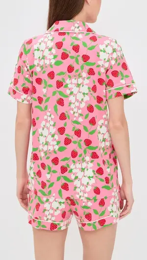 BEDHEAD PAJAMAS Short Sleeve Shorts Pj Set - Spring Berry