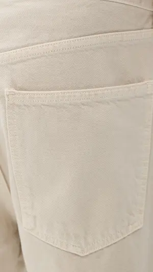AGOLDE 90s Relaxed Straight Leg Jeans - Bone