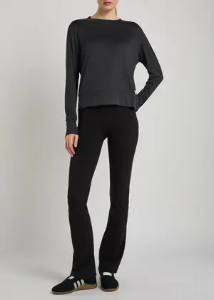 Vuori Stretch-jersey Top - Black