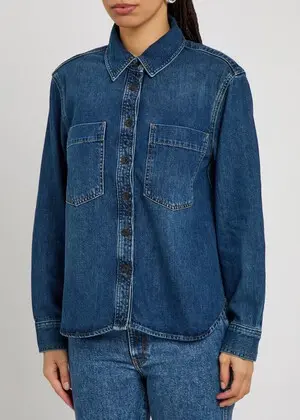 FRAME The Polished Denim Shirt