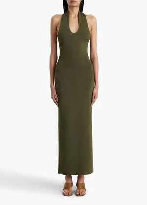Khaite Mahi Dress - Olive