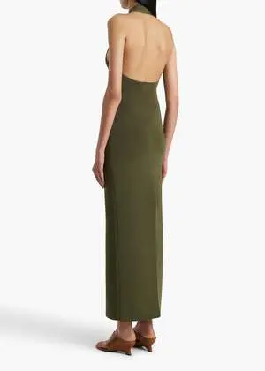 Khaite Mahi Dress - Olive