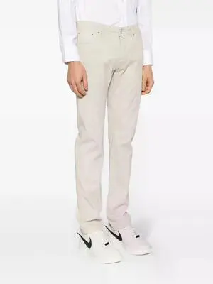 Jacob Cohen Bard Slim-cut Trousers - Neutrals