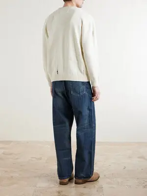 NEIGHBORHOOD Washed Wide-leg Jeans