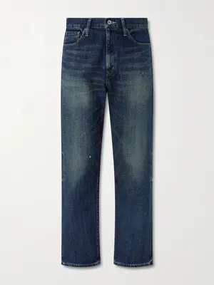 NEIGHBORHOOD Washed Straight-leg Jeans