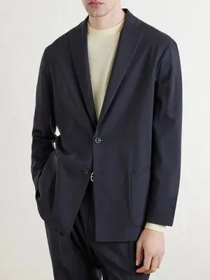 Boglioli Virgin Wool Blazer - Black