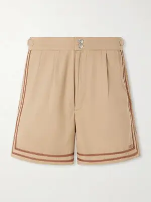 Bode Straight Leg Shorts For Men
