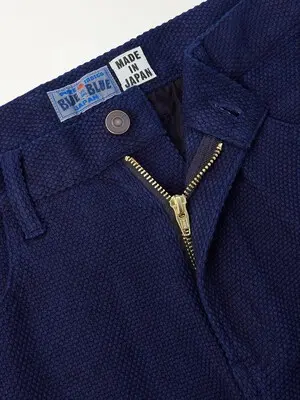 Blue Blue Japan Sashiko Straight-leg Jeans