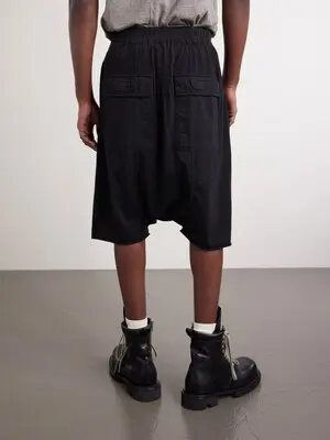 Rick Owens Straight-leg Cotton-jersey Shorts