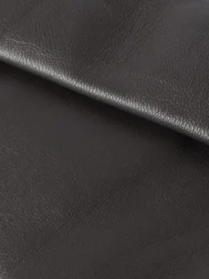 Bottega Veneta 8cm Leather Neck Tie - Brown