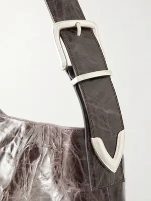 A KIND OF GUISE Crinkled Leather Tote