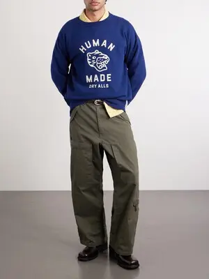 HUMAN MADE Tsuriami Cotton Sweatshirt