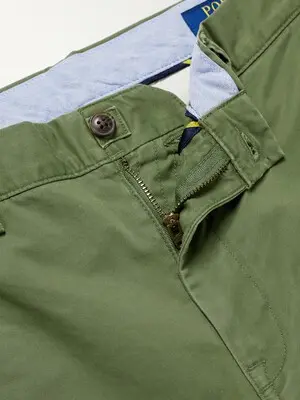 Polo Ralph Lauren Bedford Straight-leg Cotton Oxford Shorts - Green