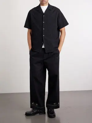 Altea Hadley Seersucker Cotton Shirt