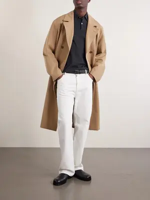 Hartford Cotton And Cashmere-blend Polo Shirt